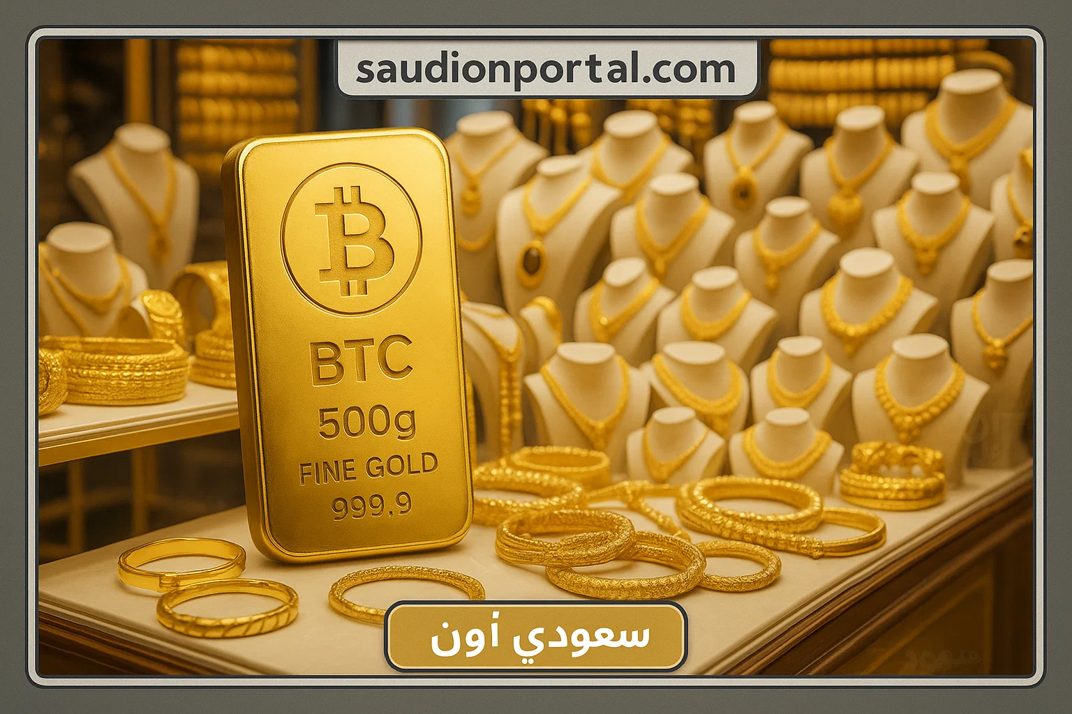 مفاجأة قوية في عيار 21 سبائك btc.. سعر الذهب اليوم الاثنين 12 مايو 2025 ...